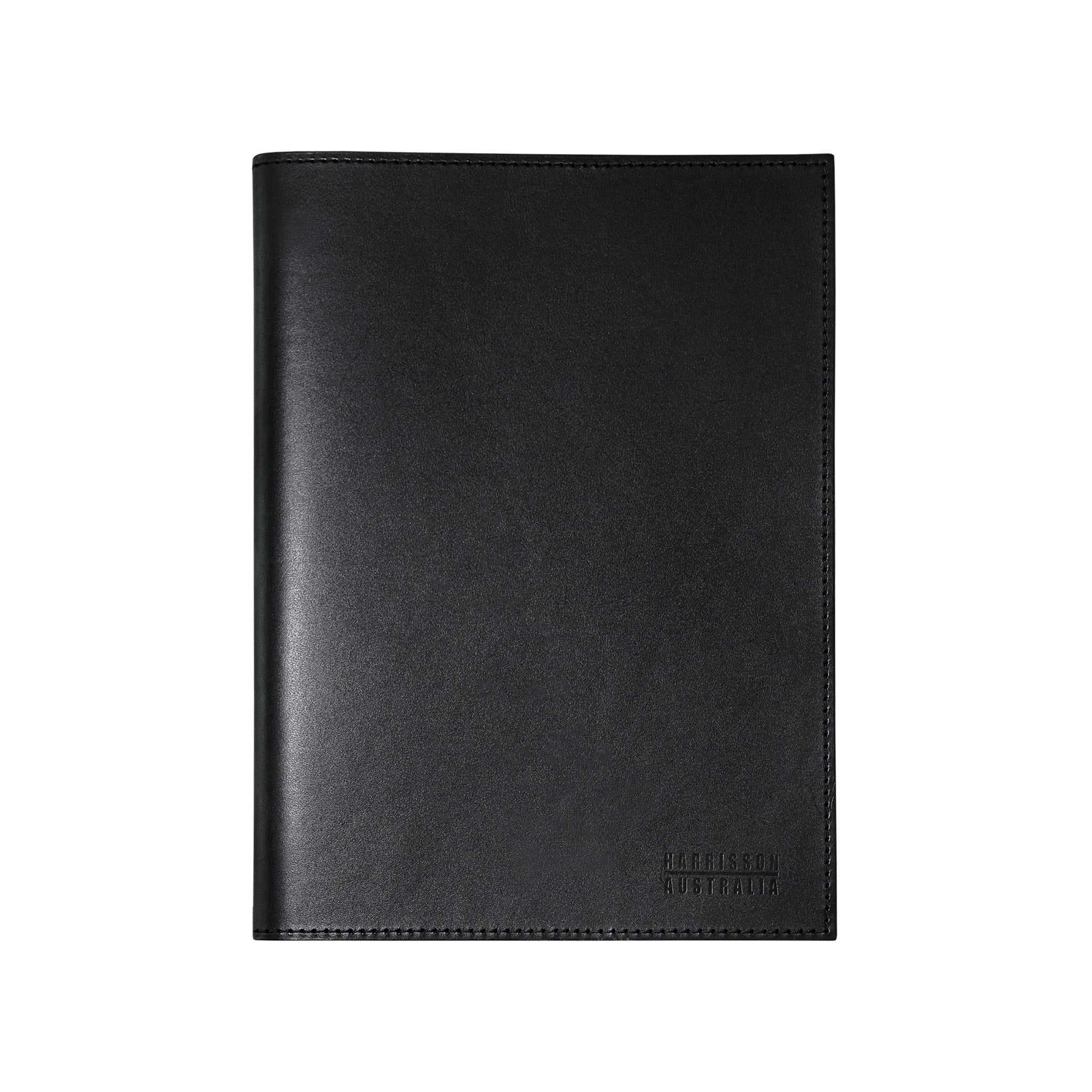 A5 Black Leather Notebook – Harrisson Australia